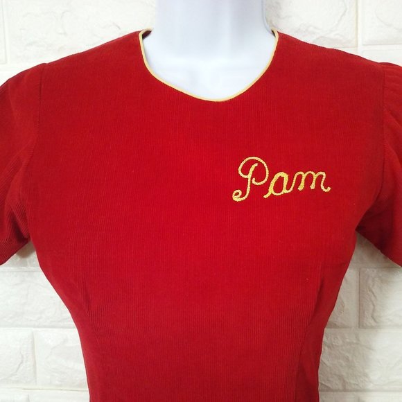 Unbranded Monogram PAM | Dresses | Vintage 5s60s Corduroy Swing Dress ...